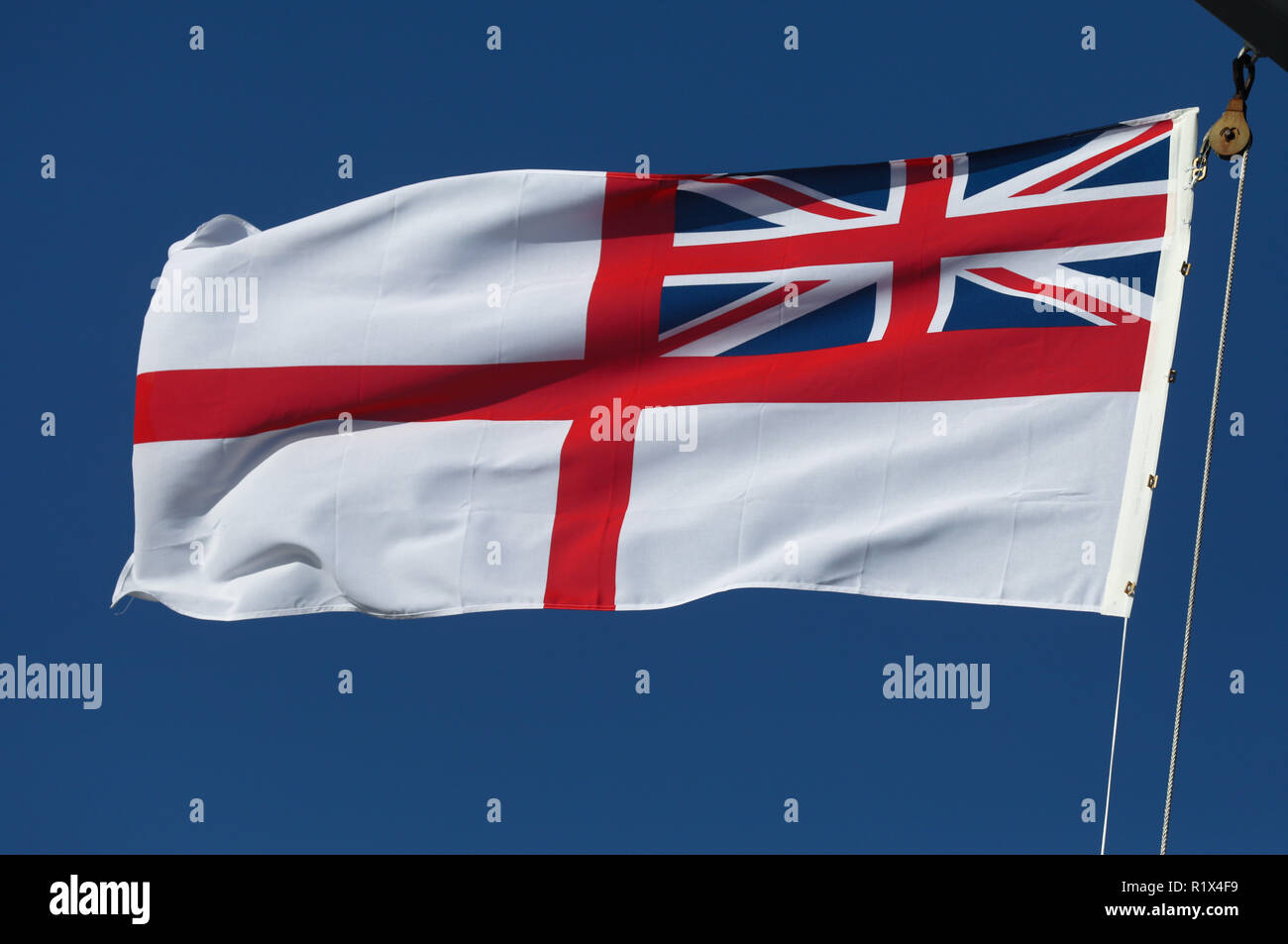 Flags royal navy hi-res stock photography and images - Alamy