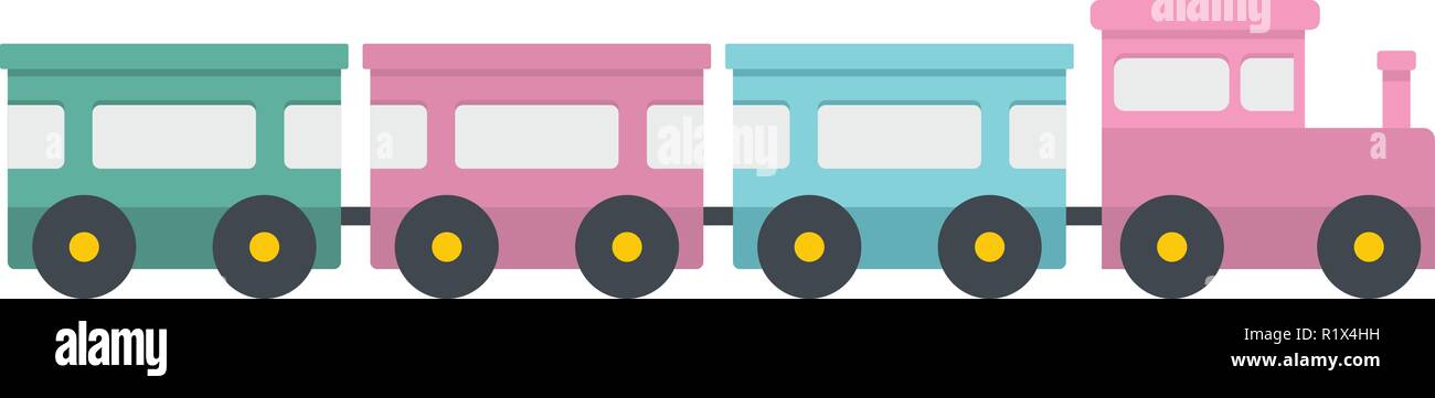 Express train icon. Flat illustration ofexpress train vector icon for ...