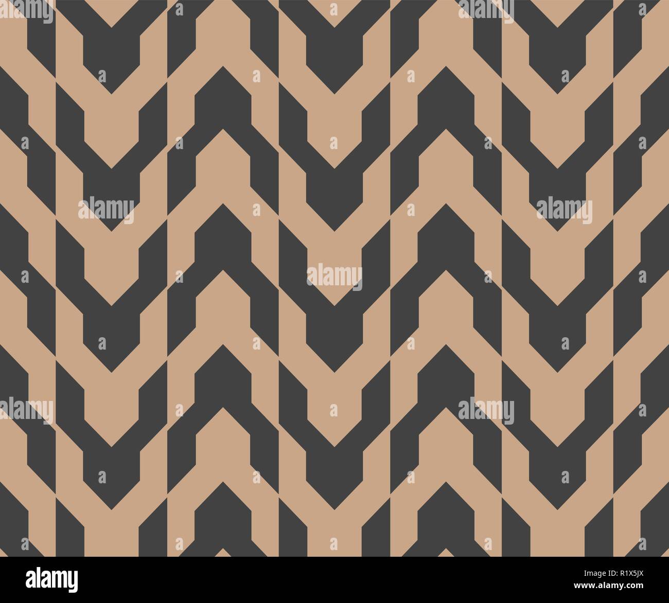 Vector damask seamless retro pattern background polygon geometry arrow ...