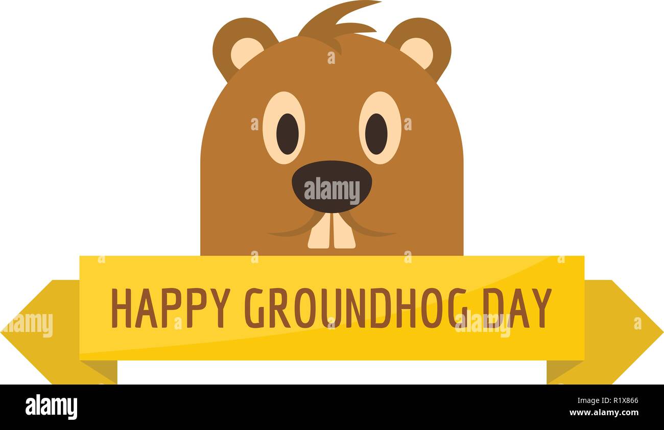 Groundhog logo hi-res stock photography and images - Alamy
