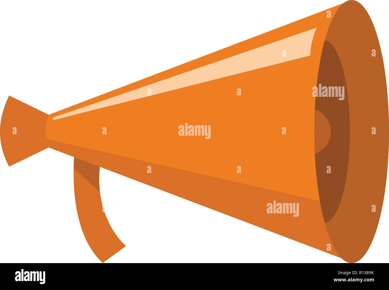 Bullhorn icon. Cartoon illustration of bullhorn vector icon for web ...