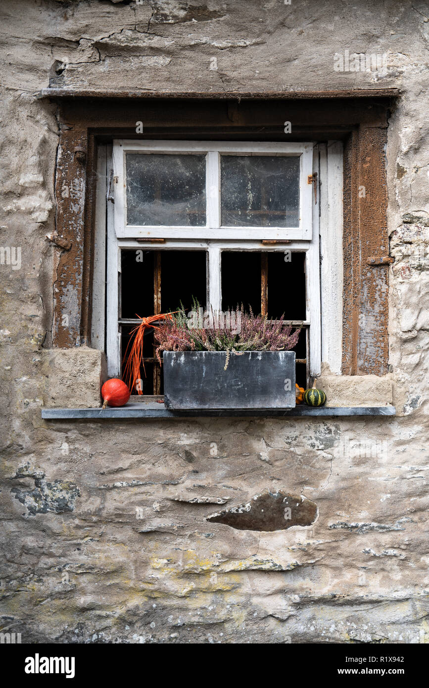 window in an old house Stock Photo - Alamy