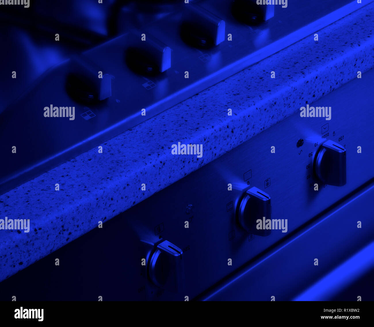 Turning up gas stove hi-res stock photography and images - Alamy