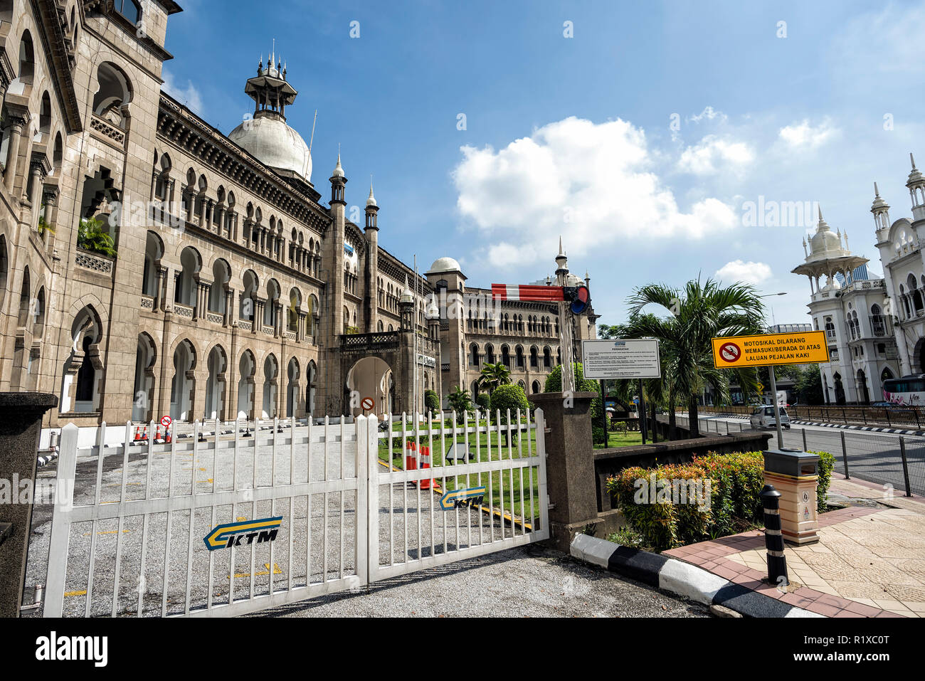 Kuala Lumpur, Malaysia - 9 April, 2017: Keretapi Tanah Melayu Berhad ...