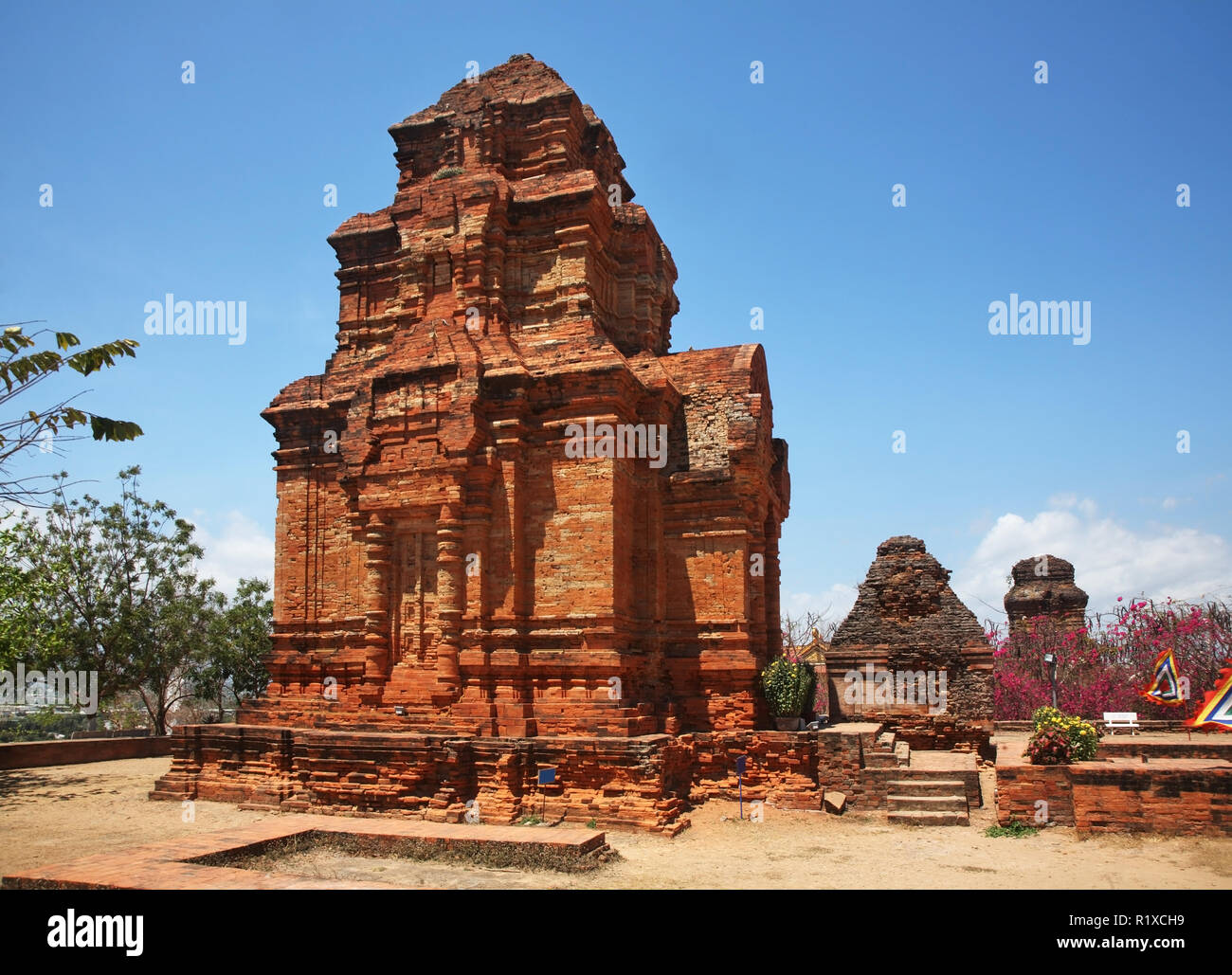 Poshanu Cham Tower in Phan Thiet. Vietnam Stock Photo - Alamy