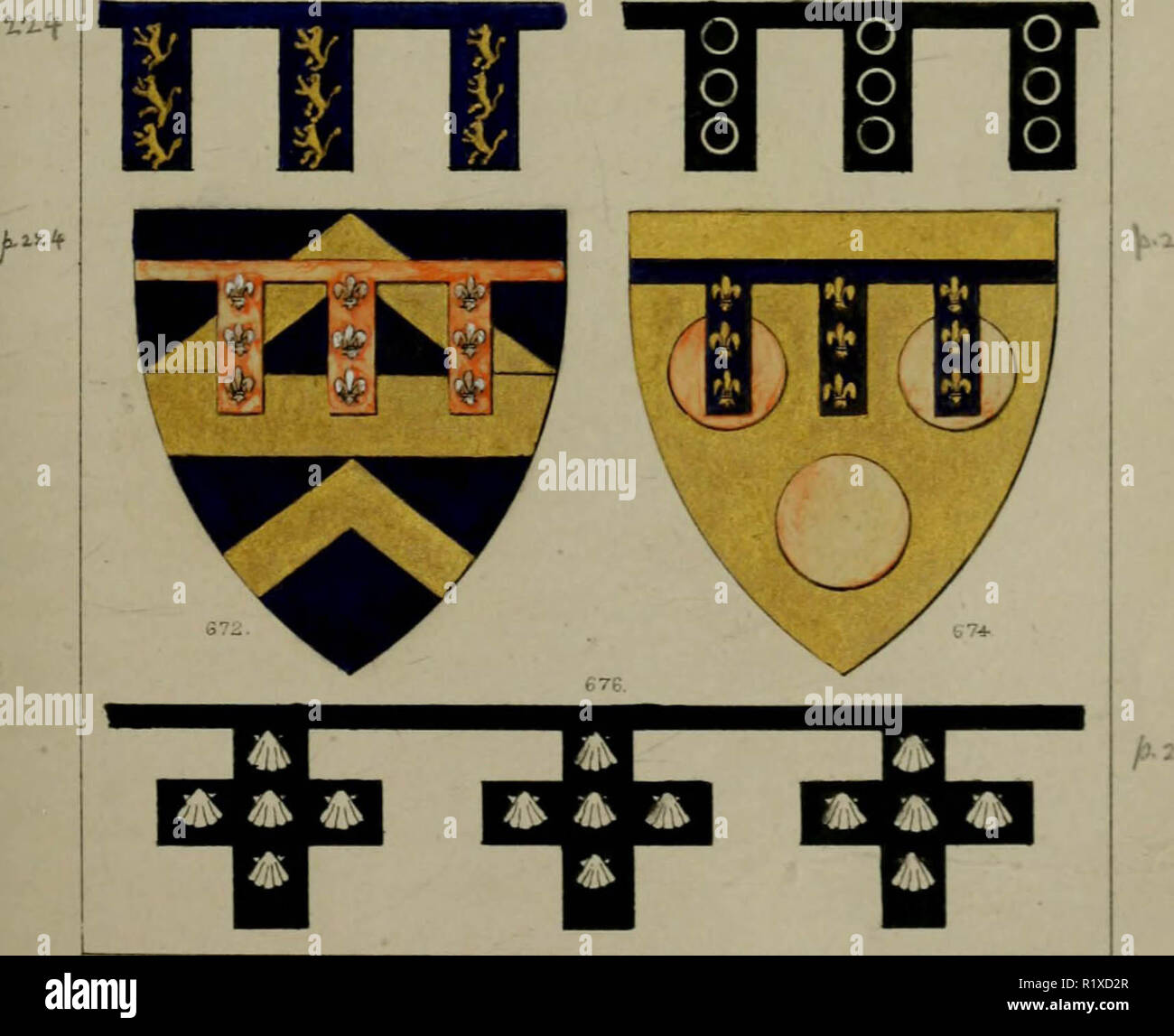 Heraldry studies hi-res stock photography and images - Alamy