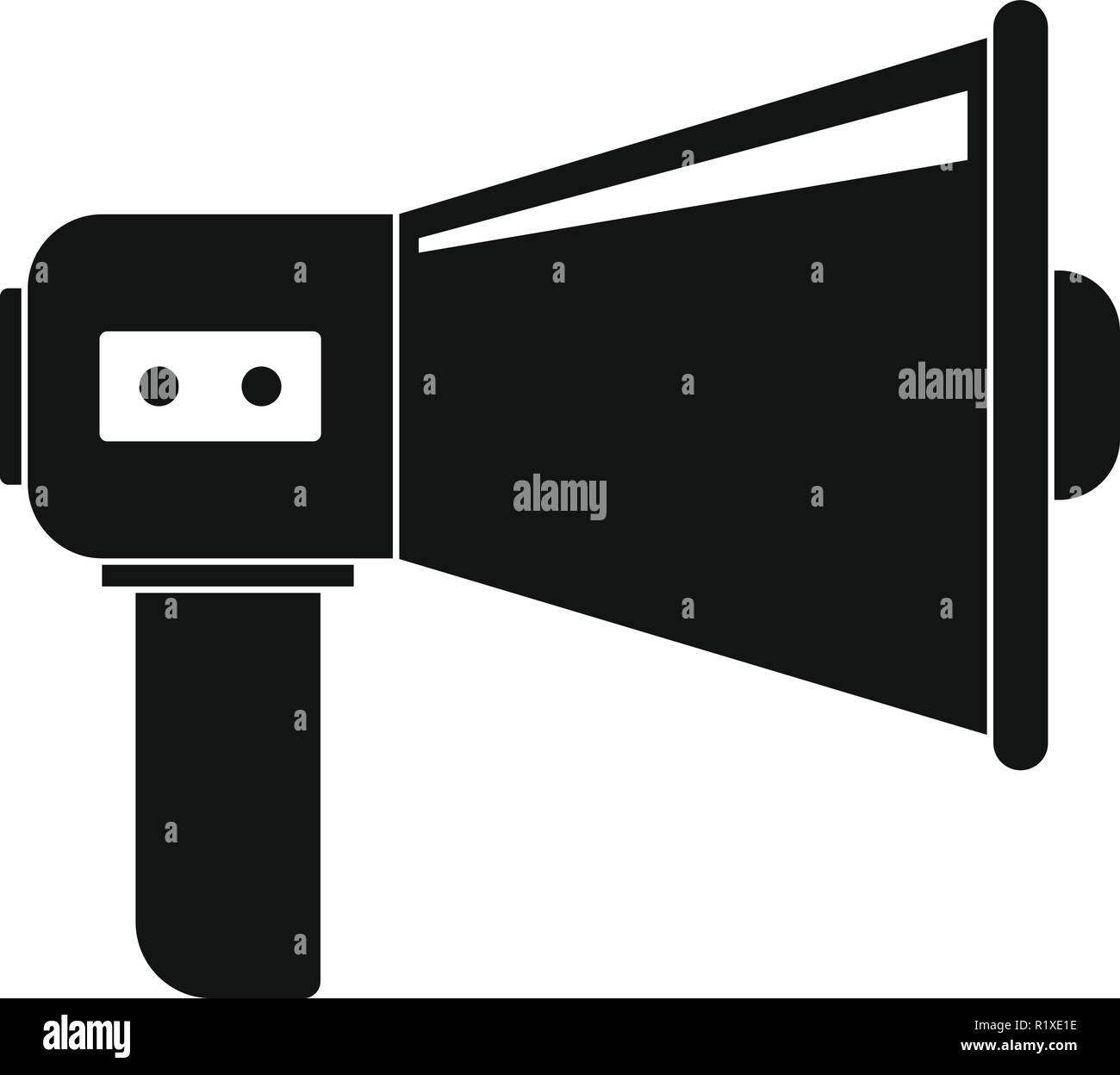 Communication equipment icon. Simple illustration of communication ...