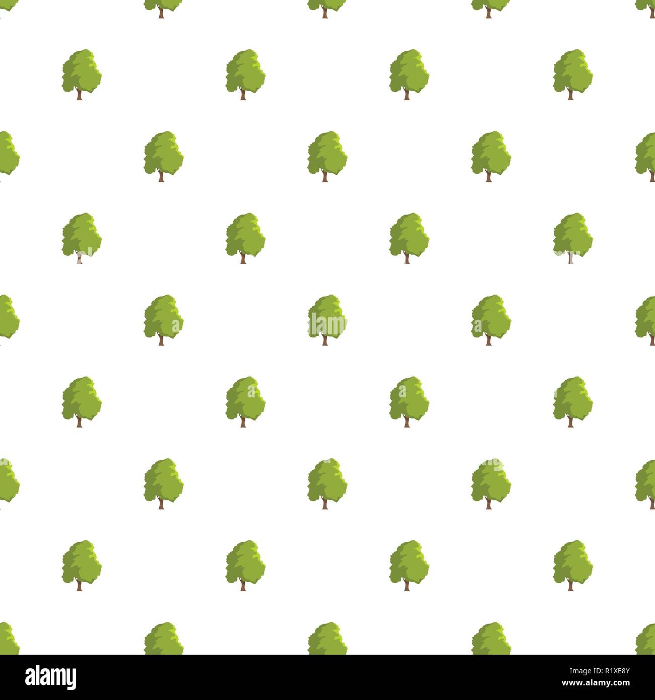 Cedar tree pattern seamless in flat style for any design Stock Vector ...