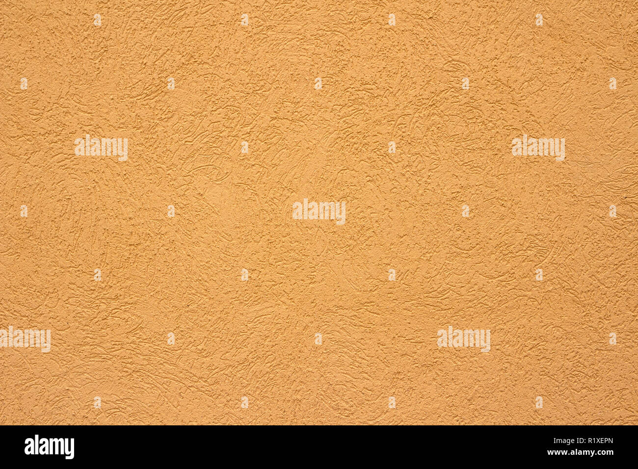 Yellow newly painted exterior wall plaster texture Stock Photo - Alamy