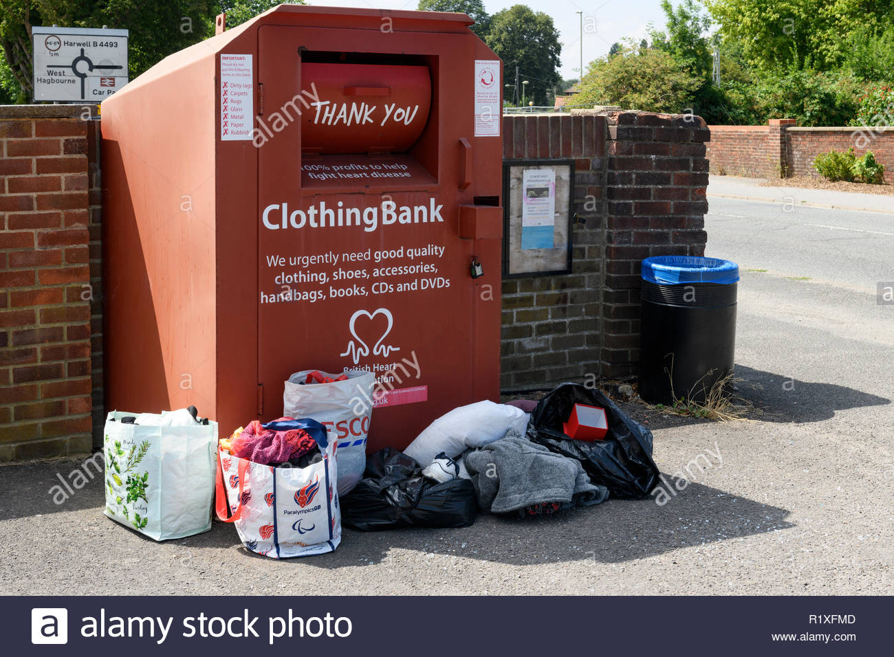 Charity Collecting Bag High Resolution Stock Photography and Images - Alamy