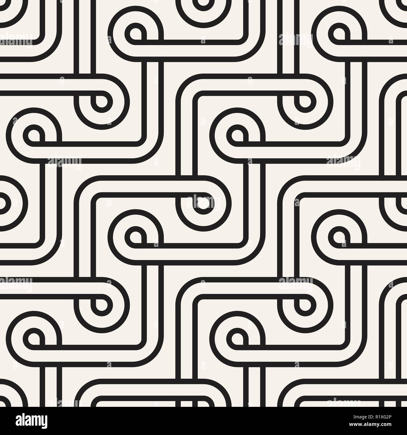 Vector seamless pattern. Modern stylish abstract texture. Repeating ...