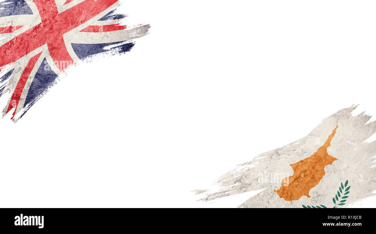 United kingdom cyprus flag hi-res stock photography and images - Alamy