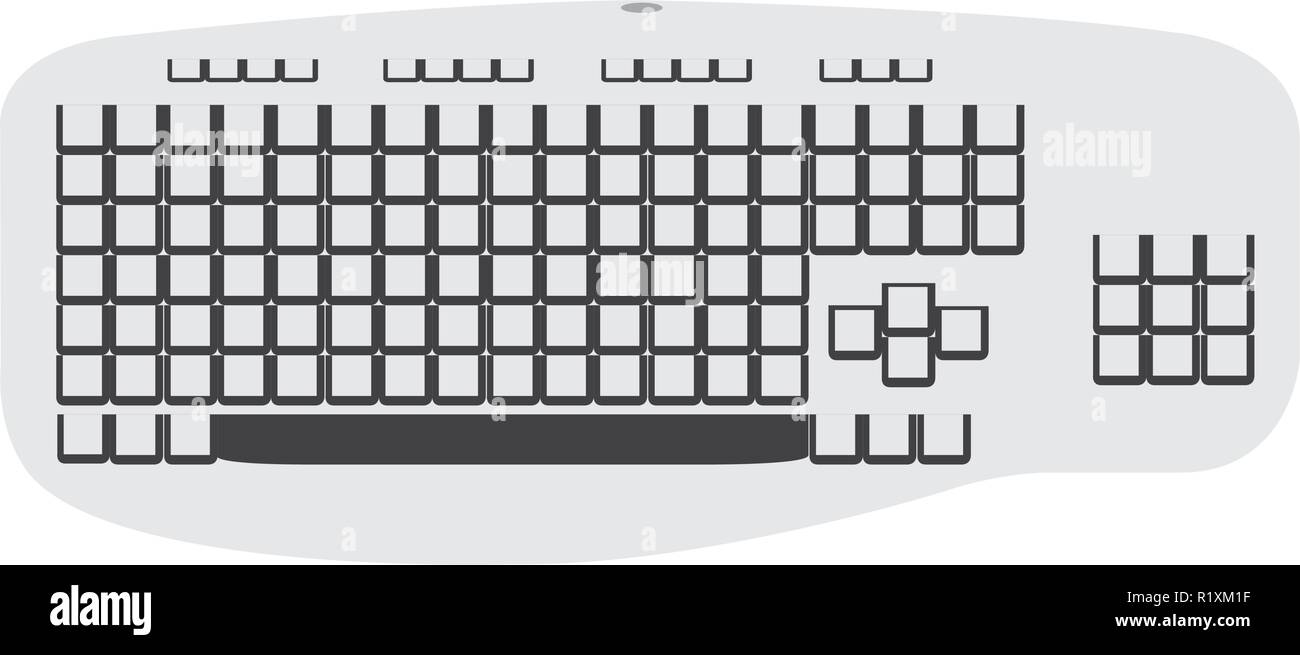Isolated keyboard icon Stock Vector Image & Art - Alamy