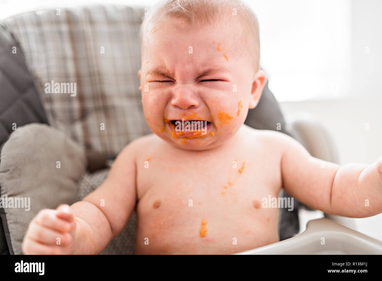 Dirty baby hi-res stock photography and images - Alamy