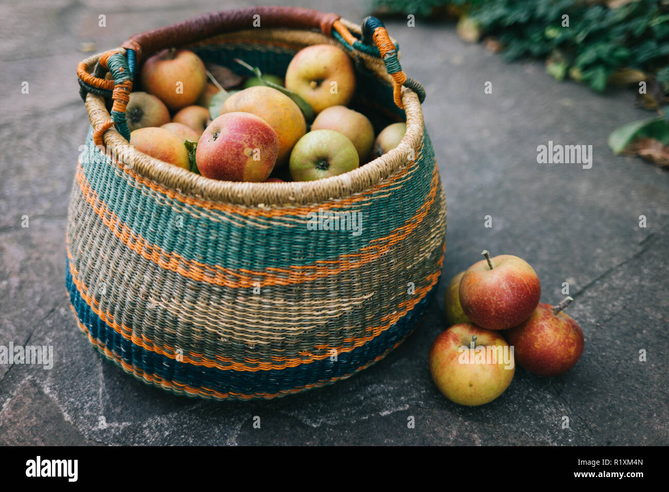 Full of apples hi-res stock photography and images - Alamy