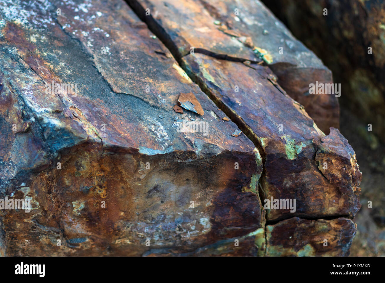 Iron rich stone hi-res stock photography and images - Alamy