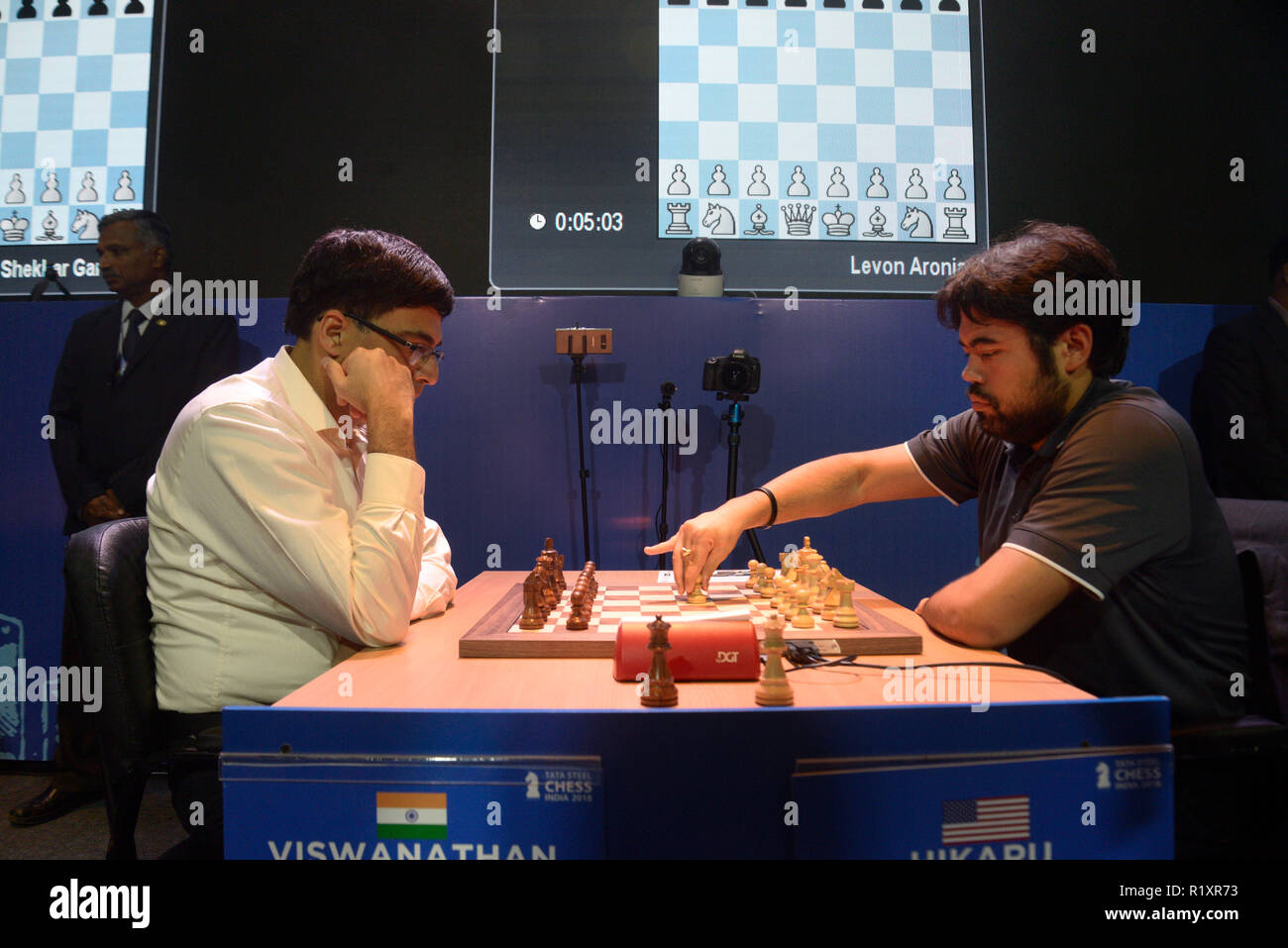 Indian chess grandmaster hi-res stock photography and images - Alamy