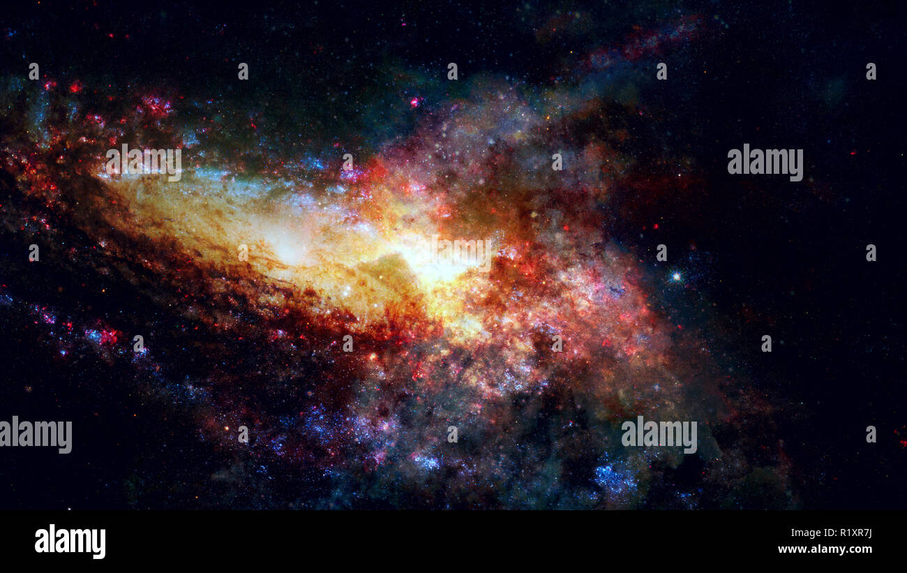 Starry background of deep outer space. Science art. Elements of this ...