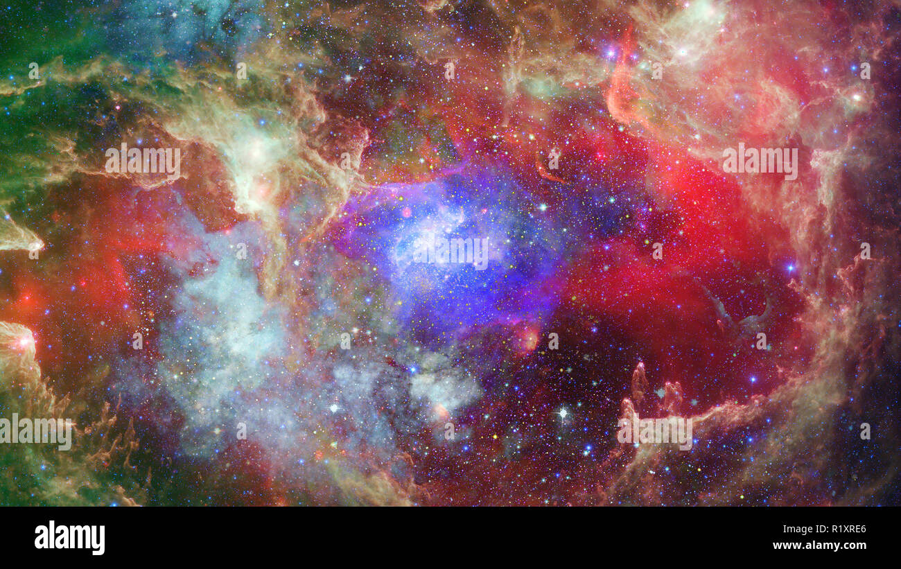 Image of the nebula in deep outer space. Elements of this image ...