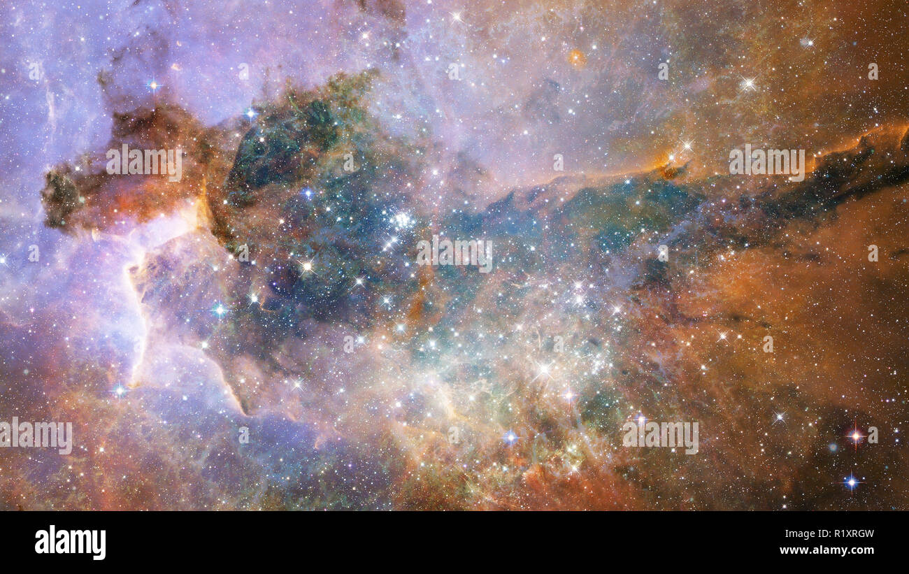 Reflection nebula the site of star formation. Elements of this image ...