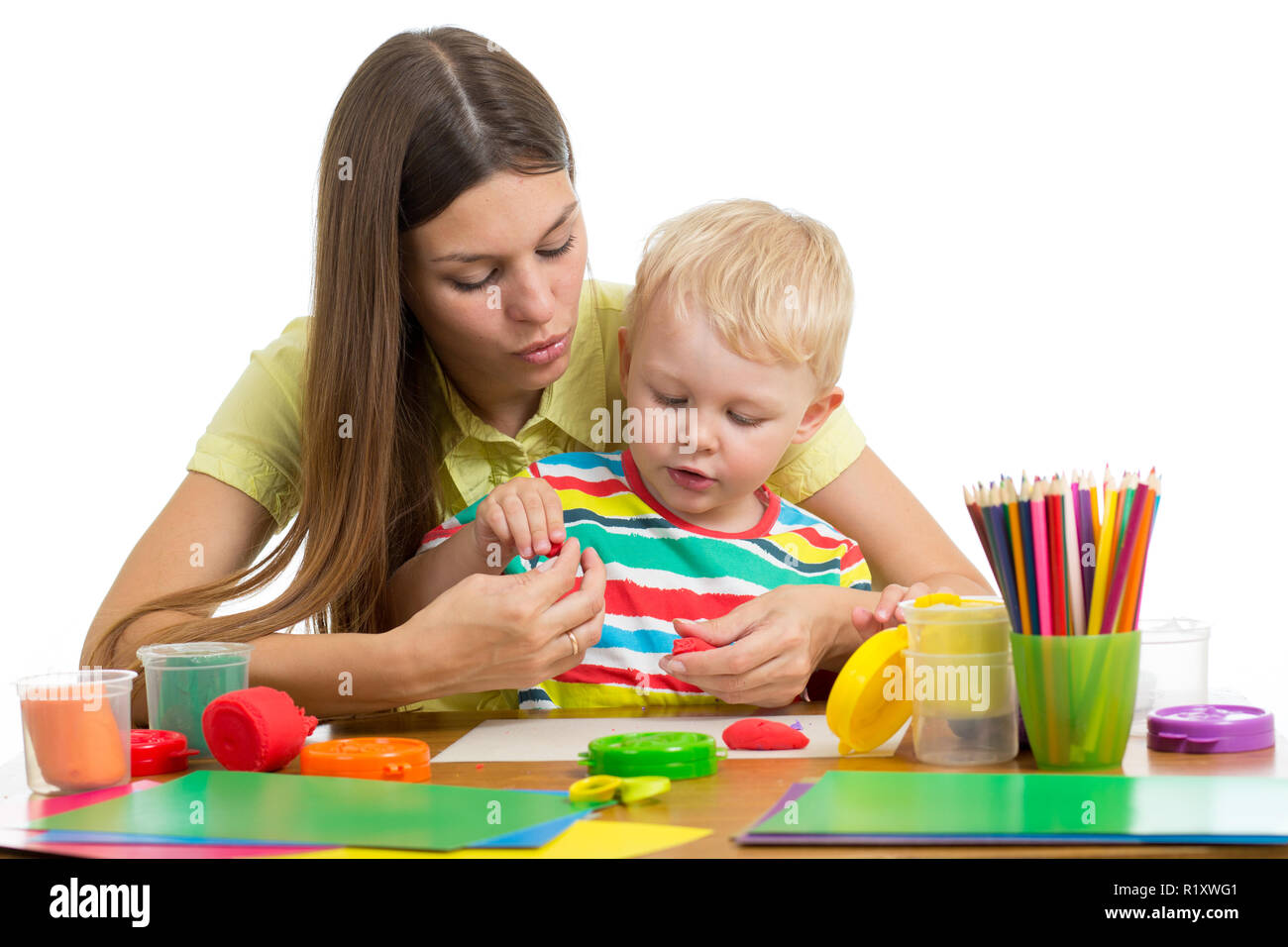 Teaches paper craft hi-res stock photography and images - Alamy