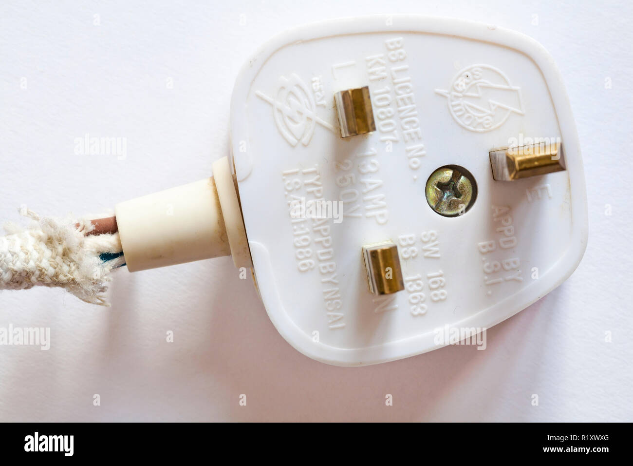 Frayed electrical cord hi-res stock photography and images - Alamy