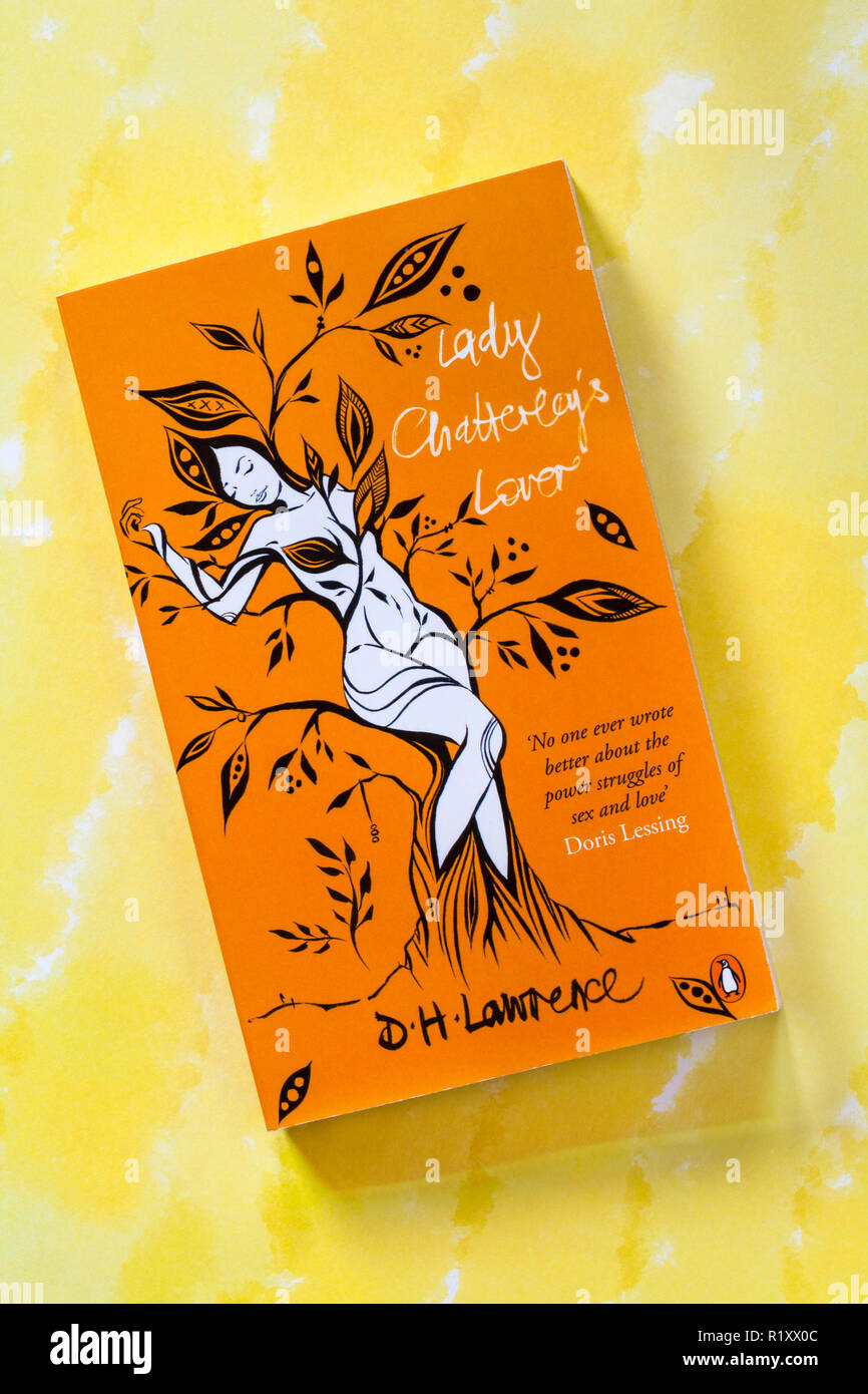 Lady chatterleys lover cover hi-res stock photography and images - Alamy