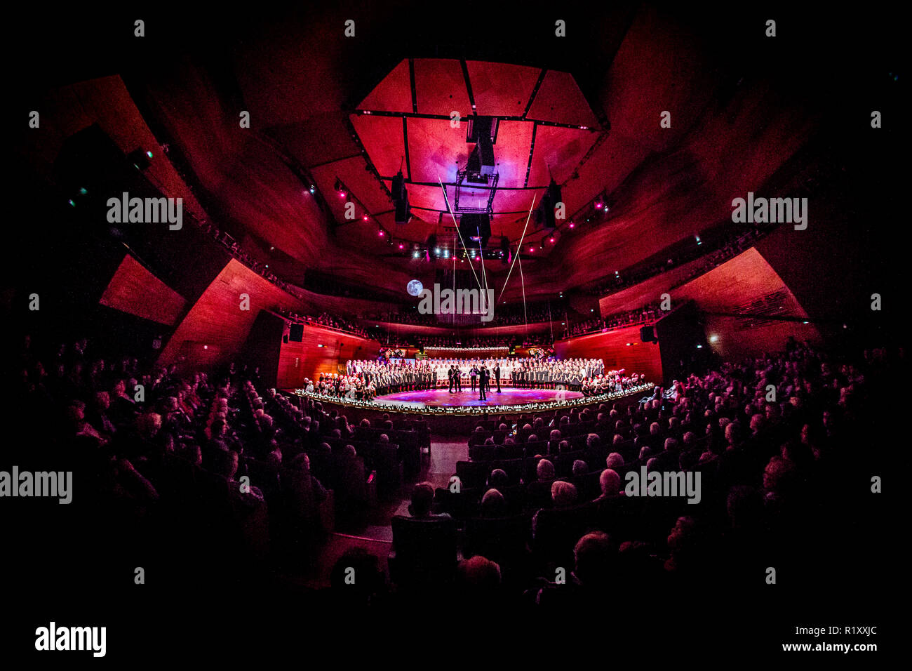 Copenhagen, Denmark - December 6, 2014. The Koncerthuset (previously ...