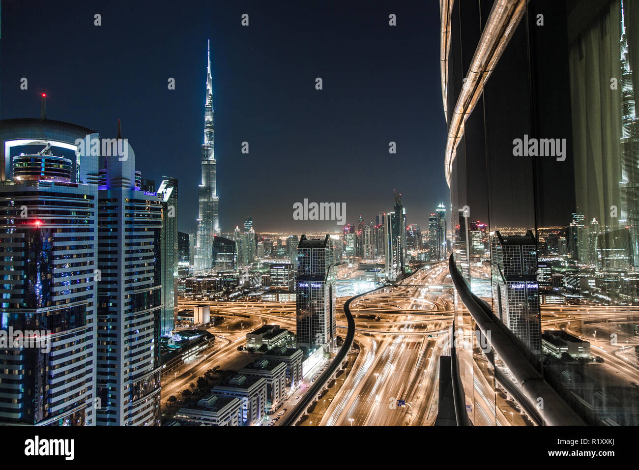 Dubai, United Arab Emirates - October 13, 2014. The breathtaking ...