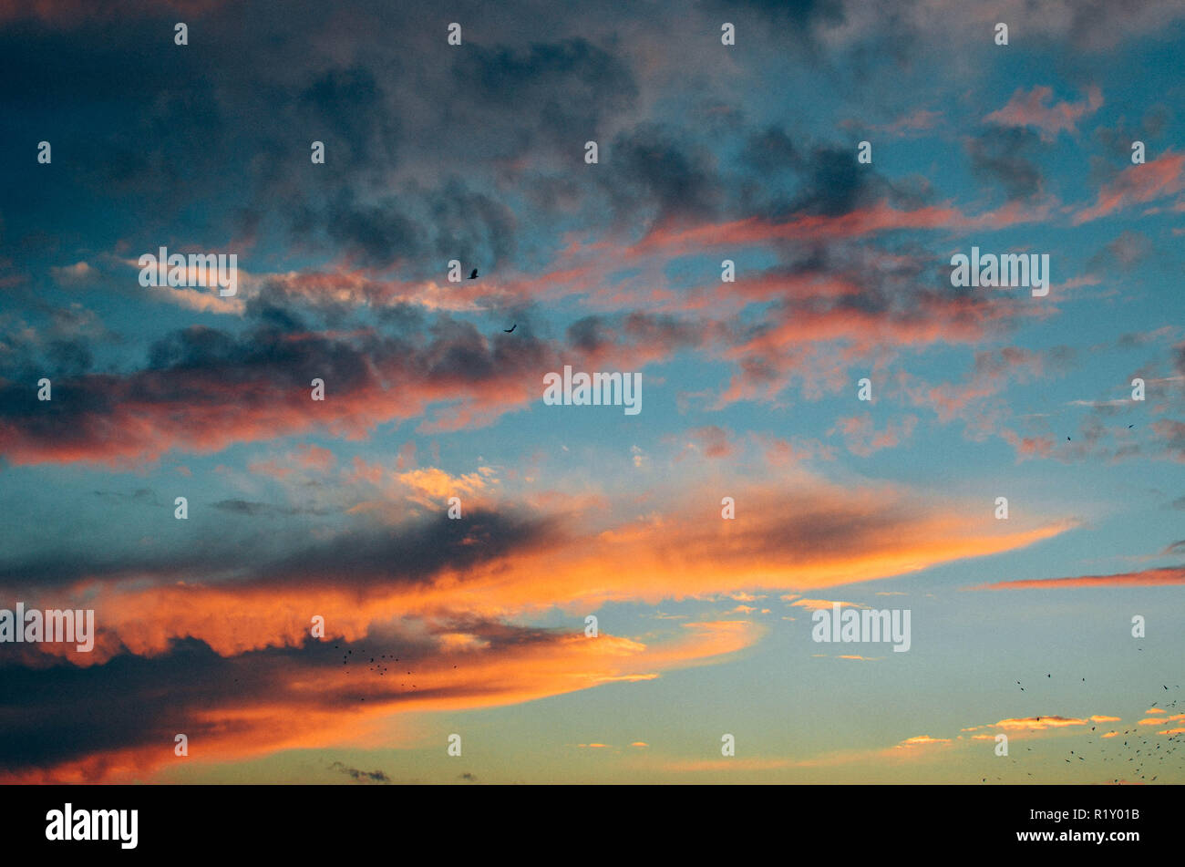 Time lapse evening dark clouds hi-res stock photography and images - Alamy