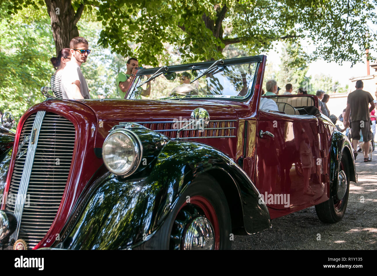 Prague,Czech republic,5.26.2018,Škoda Popular 1100 OHV (type 927), 1938 ...