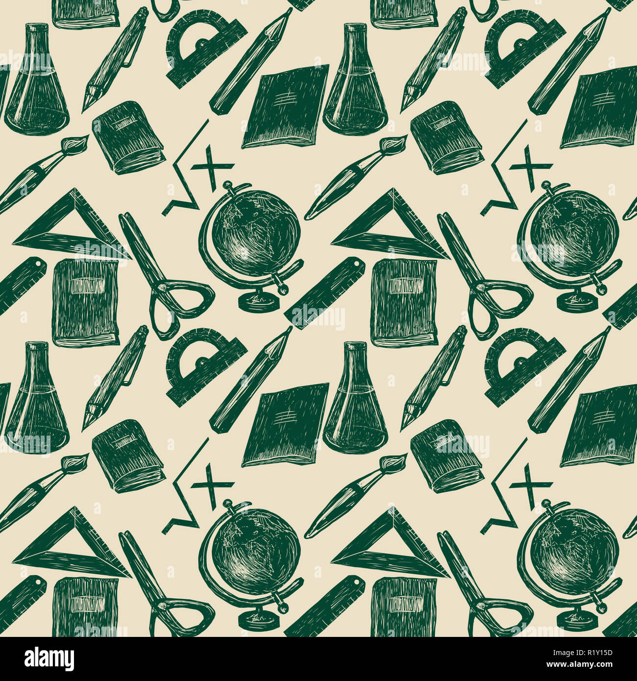 Pen ruler pencil book school hi-res stock photography and images - Alamy