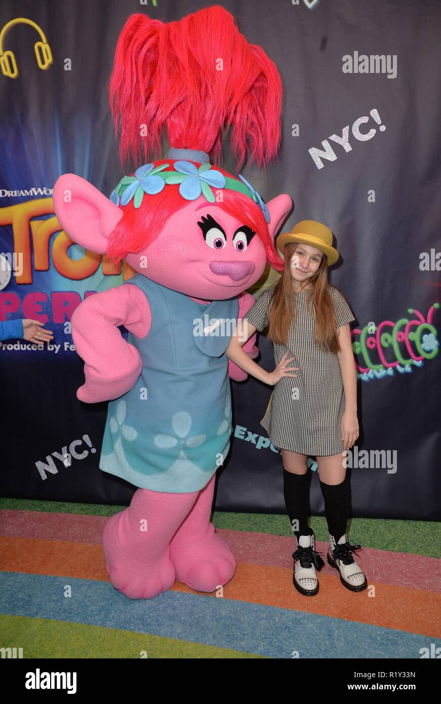 New York, NY, USA. 14th Nov, 2018. Mimi Ryder Photo Call for DREAMWORKS ...