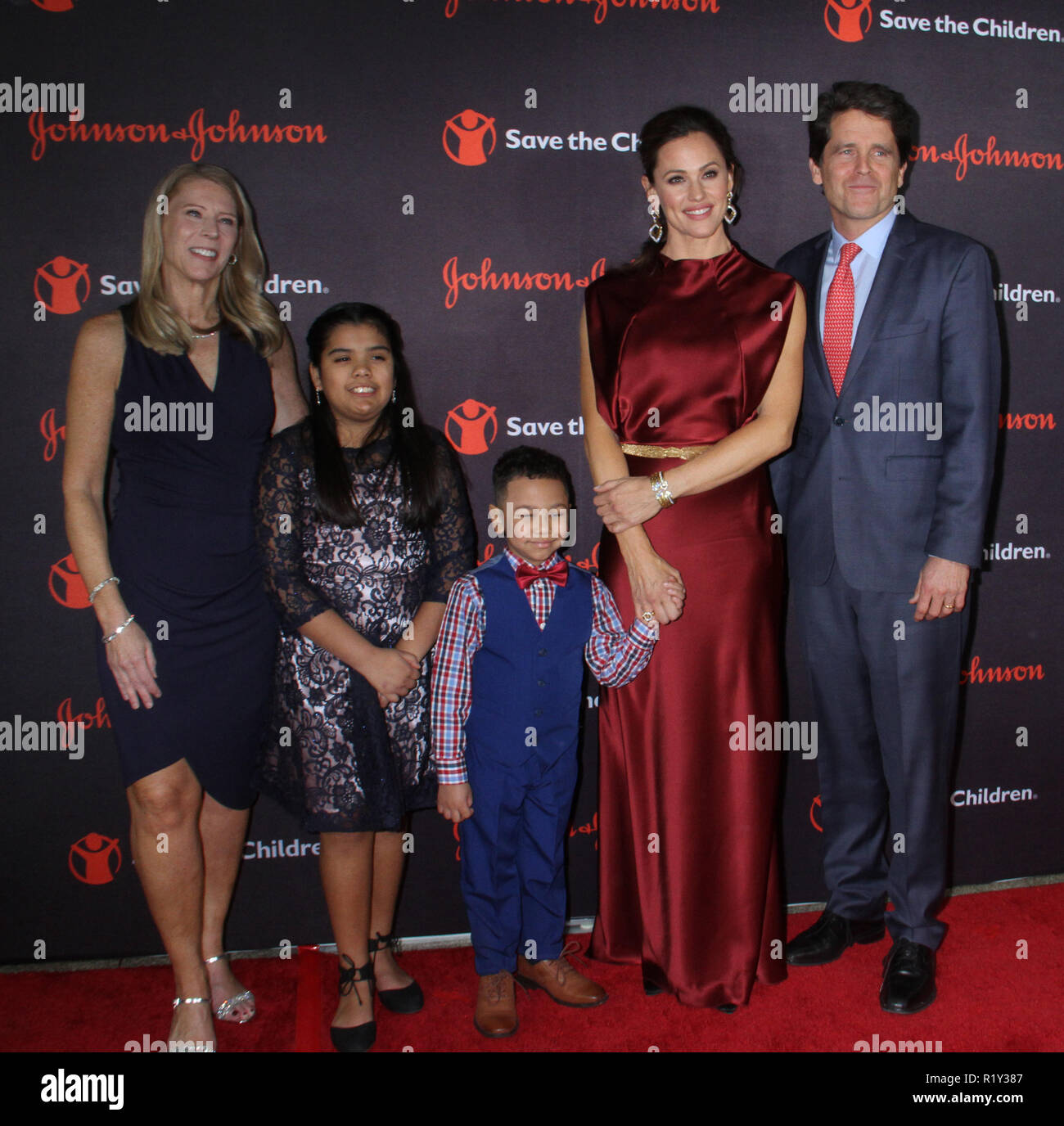 New York, New York, USA. November 14, 2018 Carolyn Miles, Sophia ...