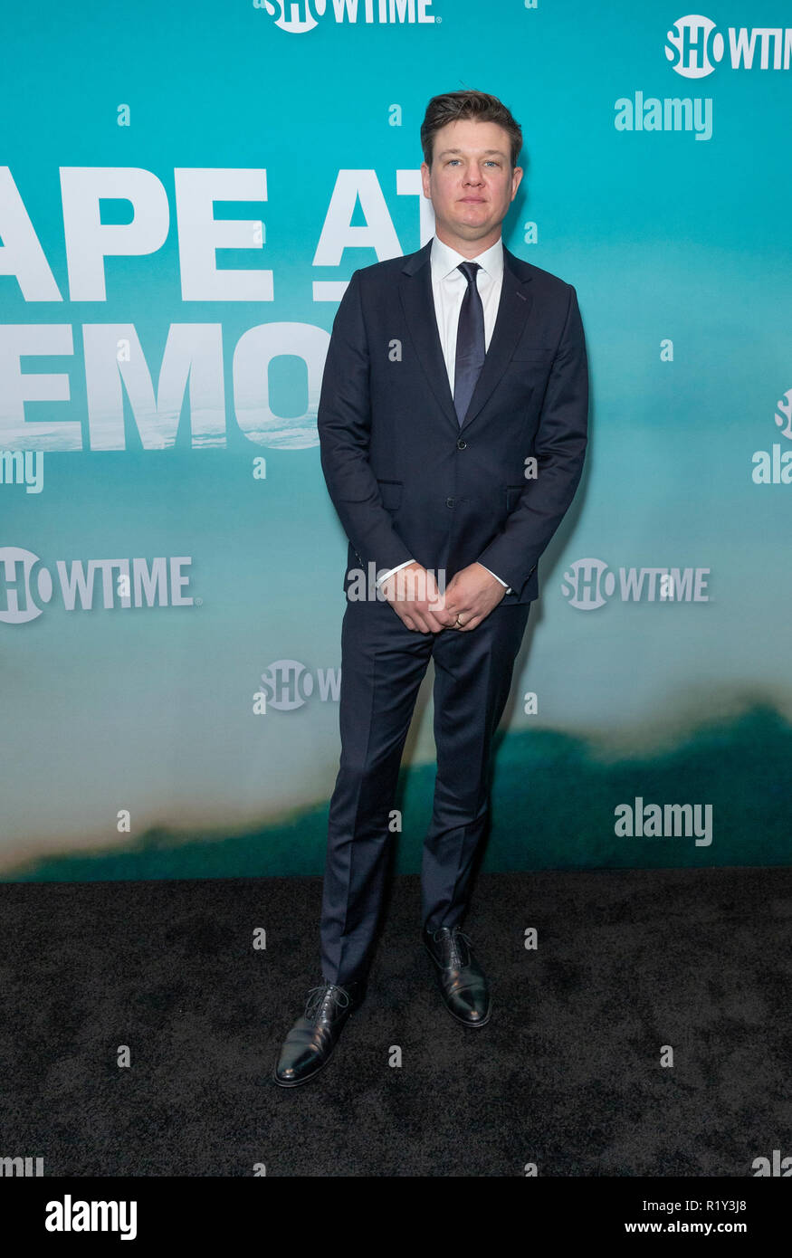 New York, USA - November 14, 2018: Brett Johnson attends the Showtime ...