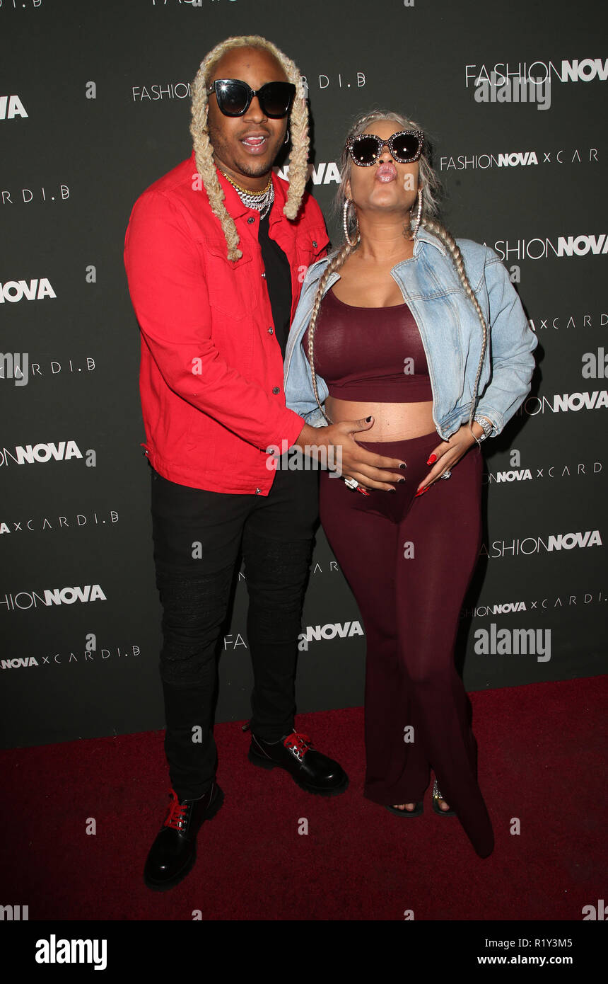 Los Angeles, Ca, USA. 14th Nov, 2018. A1 and Lyrica Anderson at the ...