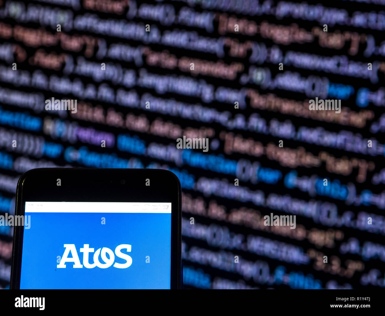 Logo atos hi-res stock photography and images - Alamy