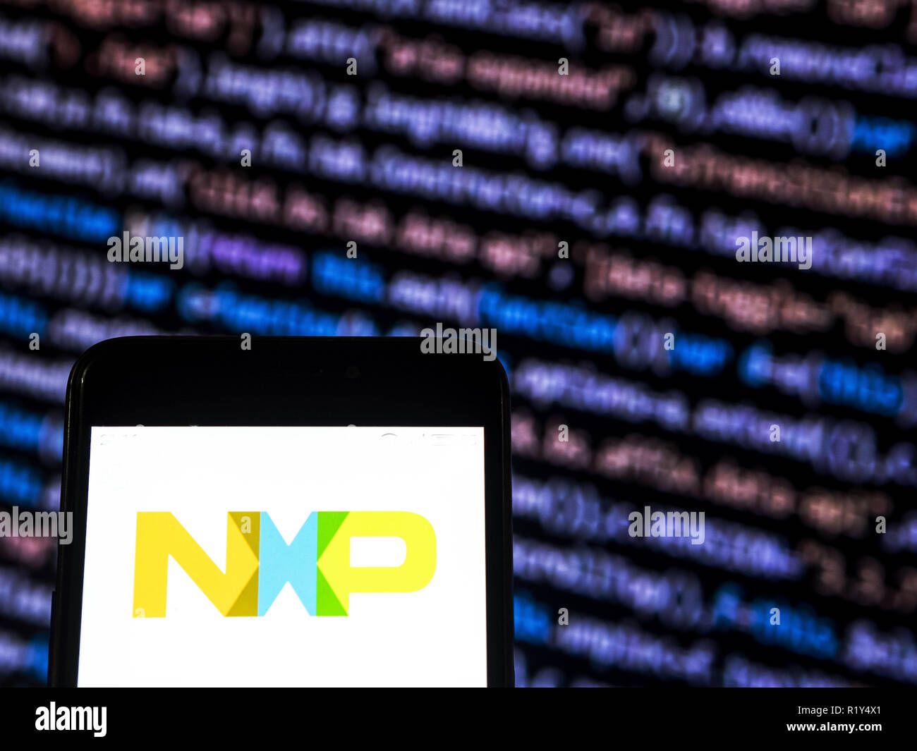Nxp logo hi-res stock photography and images - Alamy