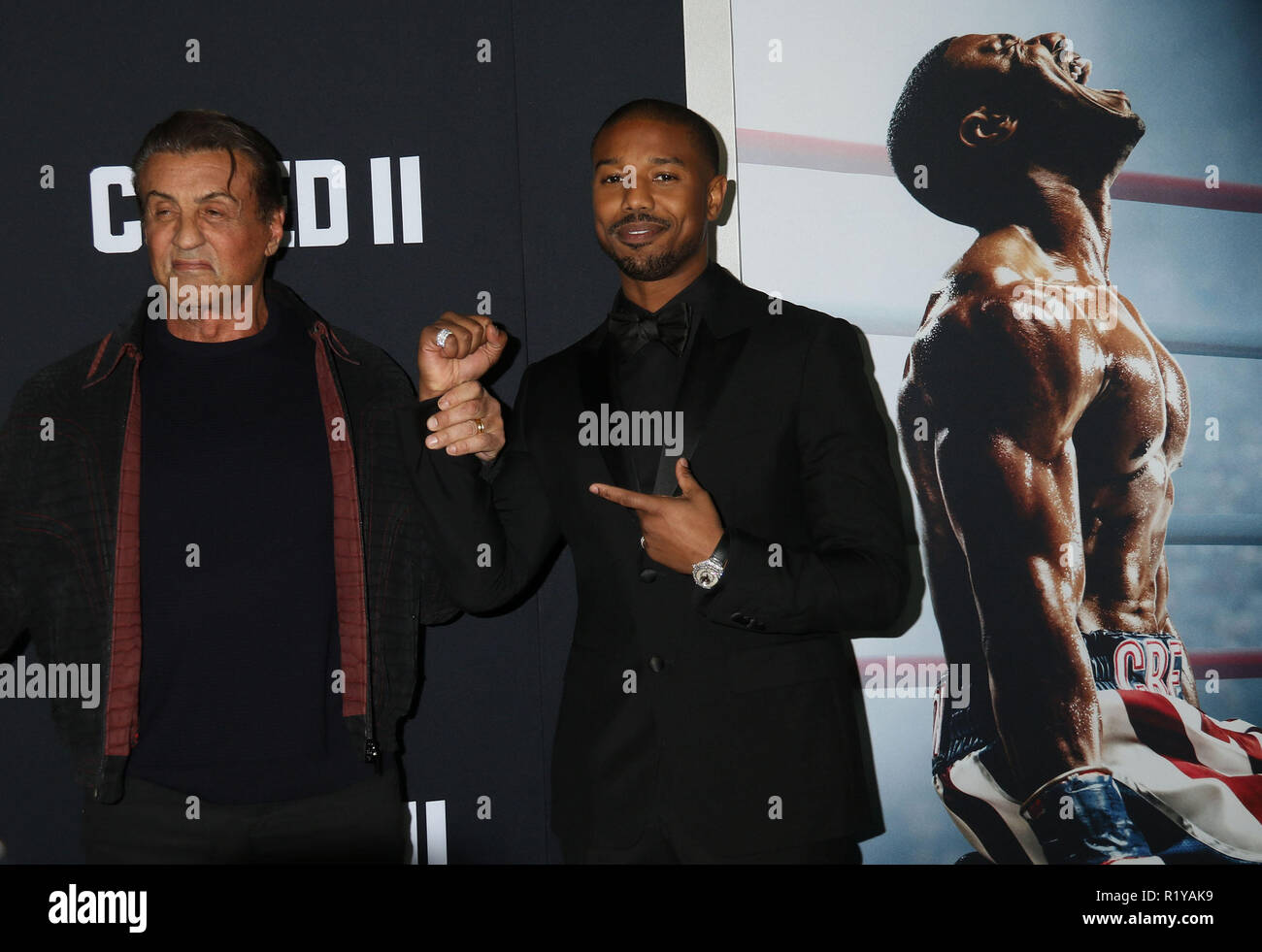 November 14, 2018 - New York City, New York, U.S. - Actors SYLVESTER ...