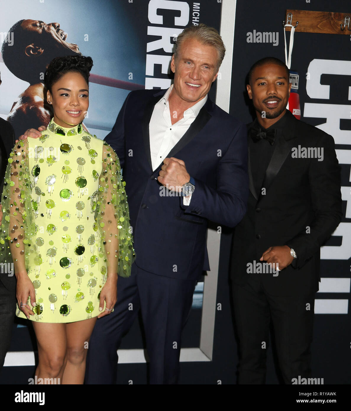 November 14, 2018 - New York City, New York, U.S. - Actors TESSA ...