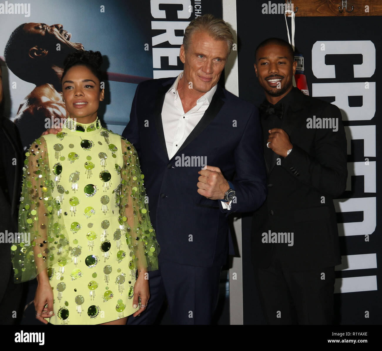 November 14, 2018 - New York City, New York, U.S. - Actors TESSA ...