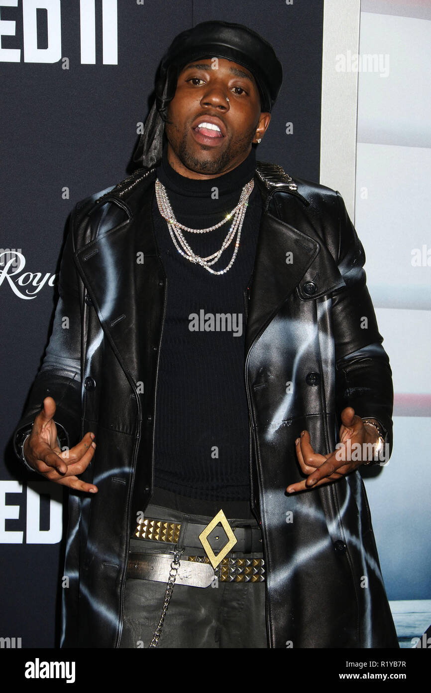 November 14, 2018 - New York City, New York, U.S. - Rapper YFN LUCCI ...