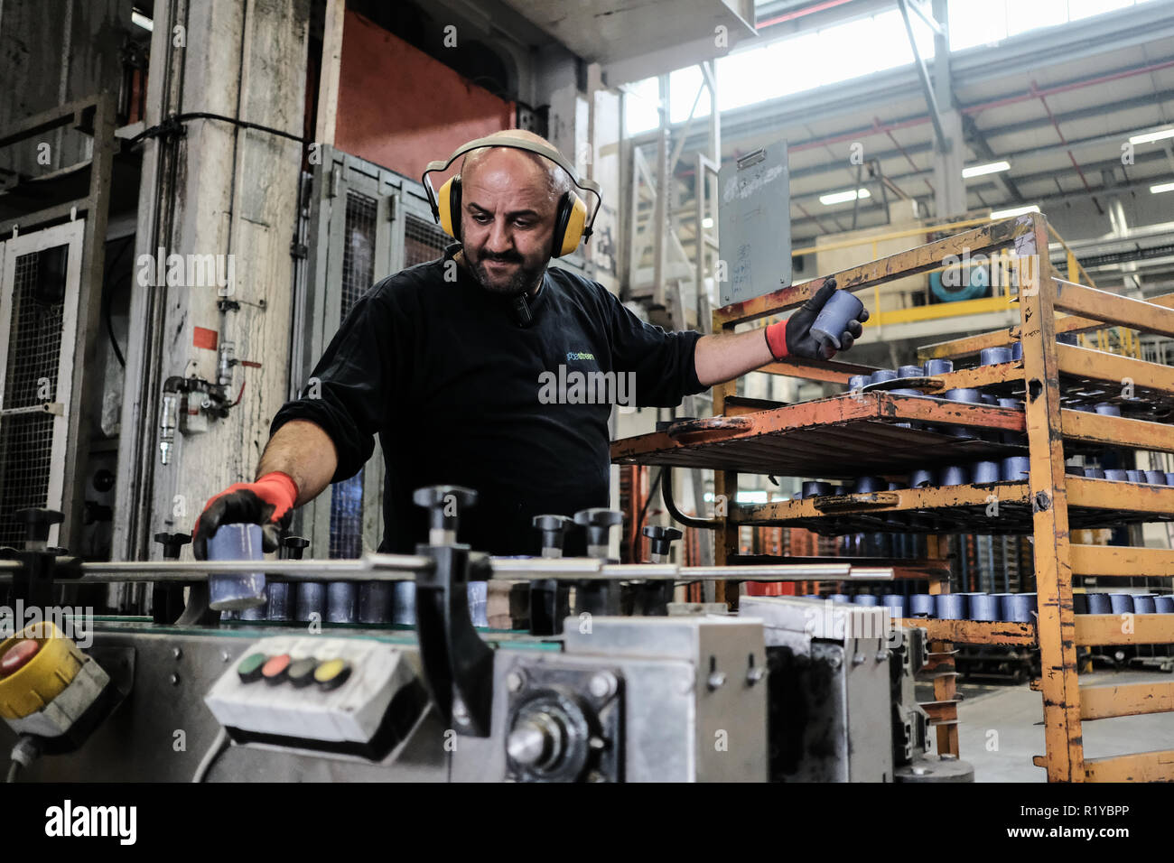 Rahat, Israel. 15th November, 2018. Only 22km from the Gaza border, in ...