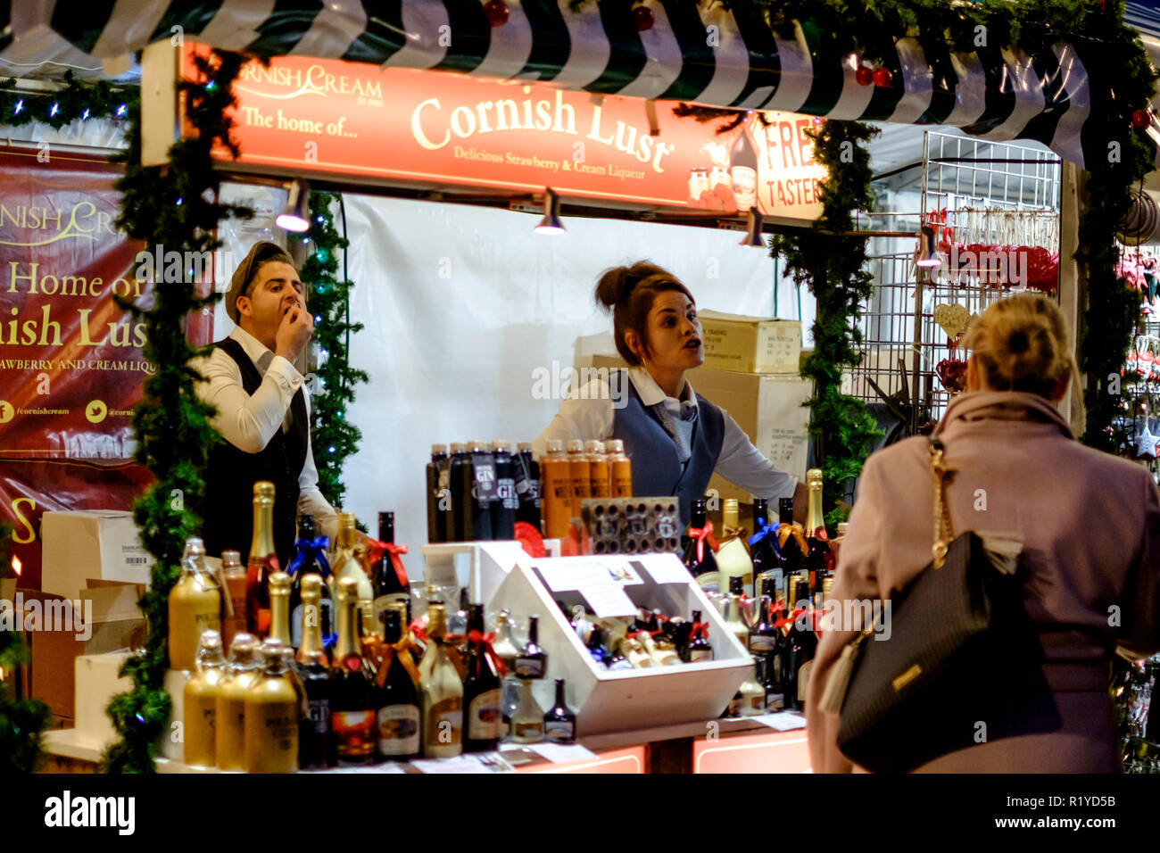 Victorian market stall hi-res stock photography and images - Alamy