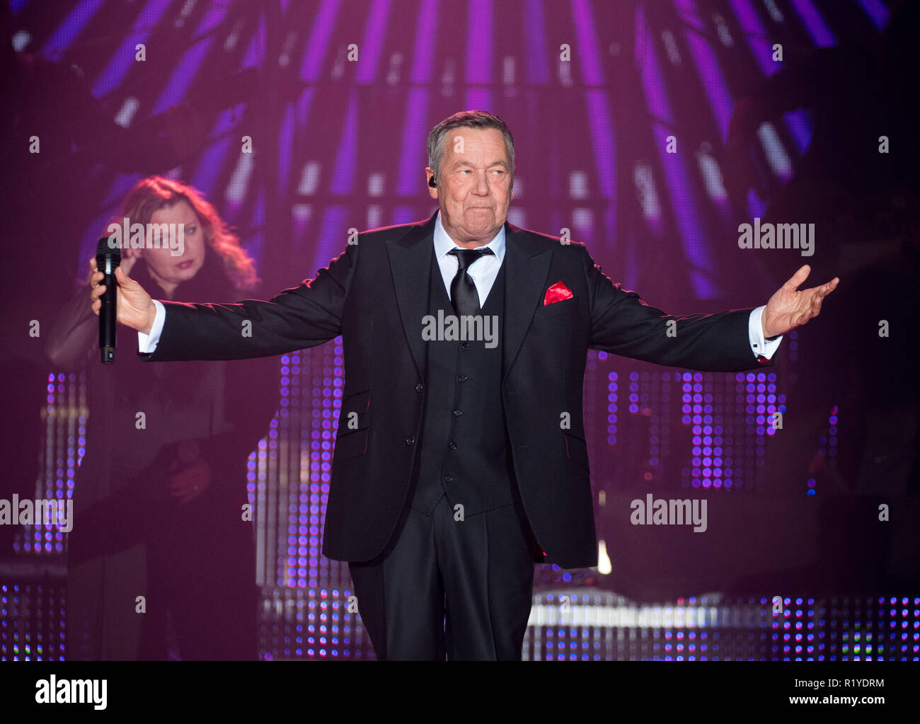 Riesa, Germany. 15th Nov, 2018. Pop singer Roland Kaiser will be on ...