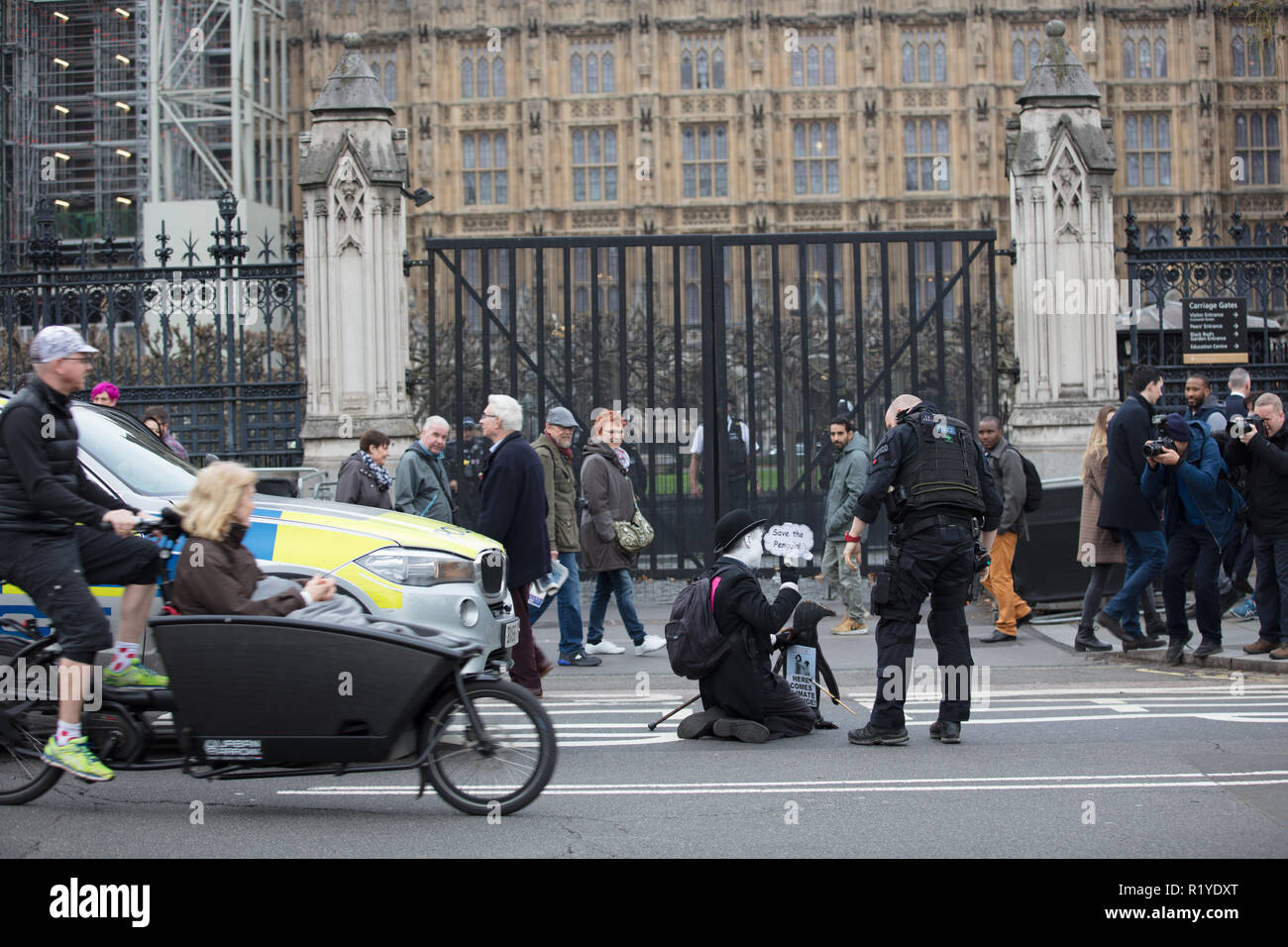 Extinction rebellion charlie chaplin hi-res stock photography and ...