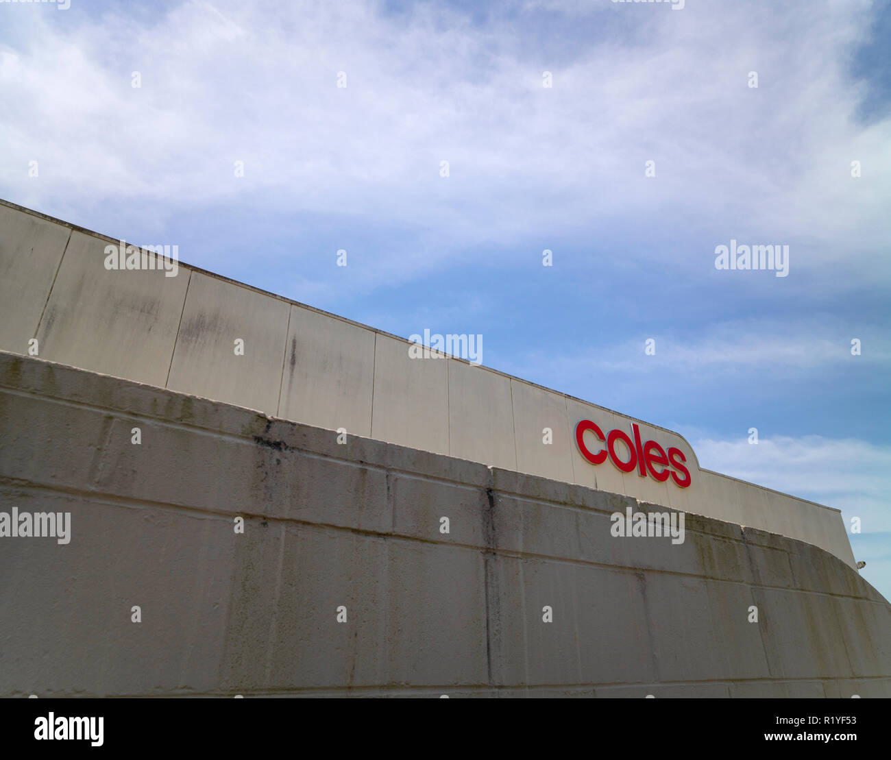 Coles sign australia hi-res stock photography and images - Alamy