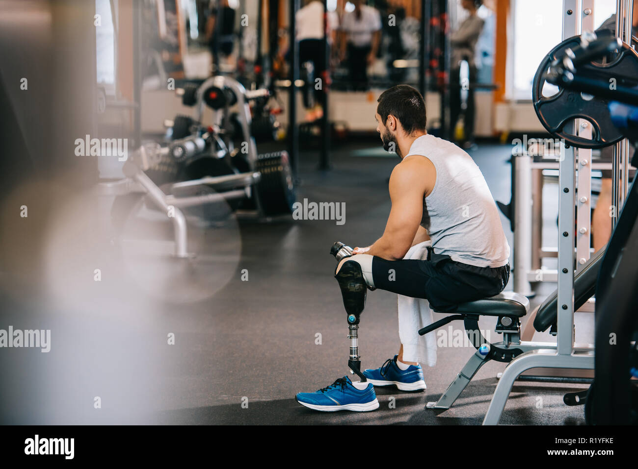 Artificial leg hi-res stock photography and images - Alamy