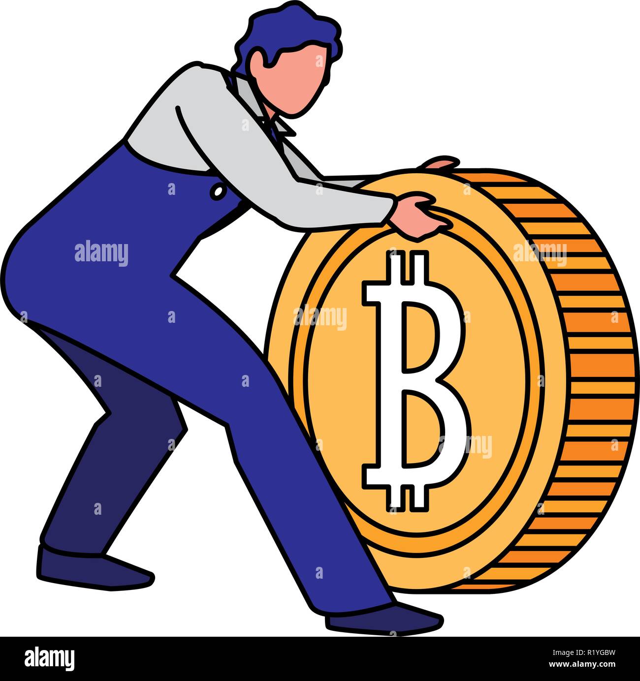 Cash payment builder Stock Vector Images - Alamy