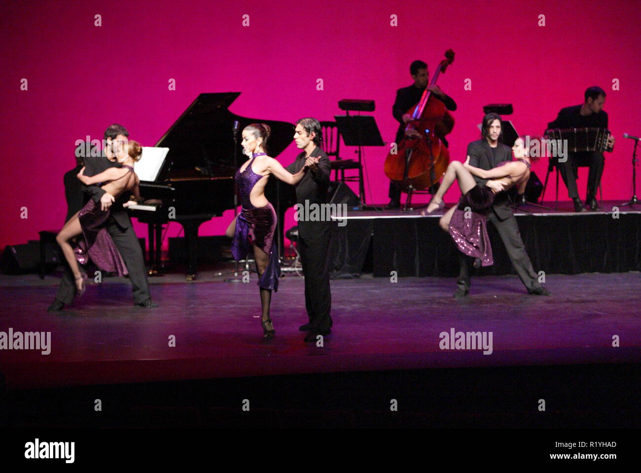 Tango Fire dance performance in Sydney, Australia Stock Photo - Alamy